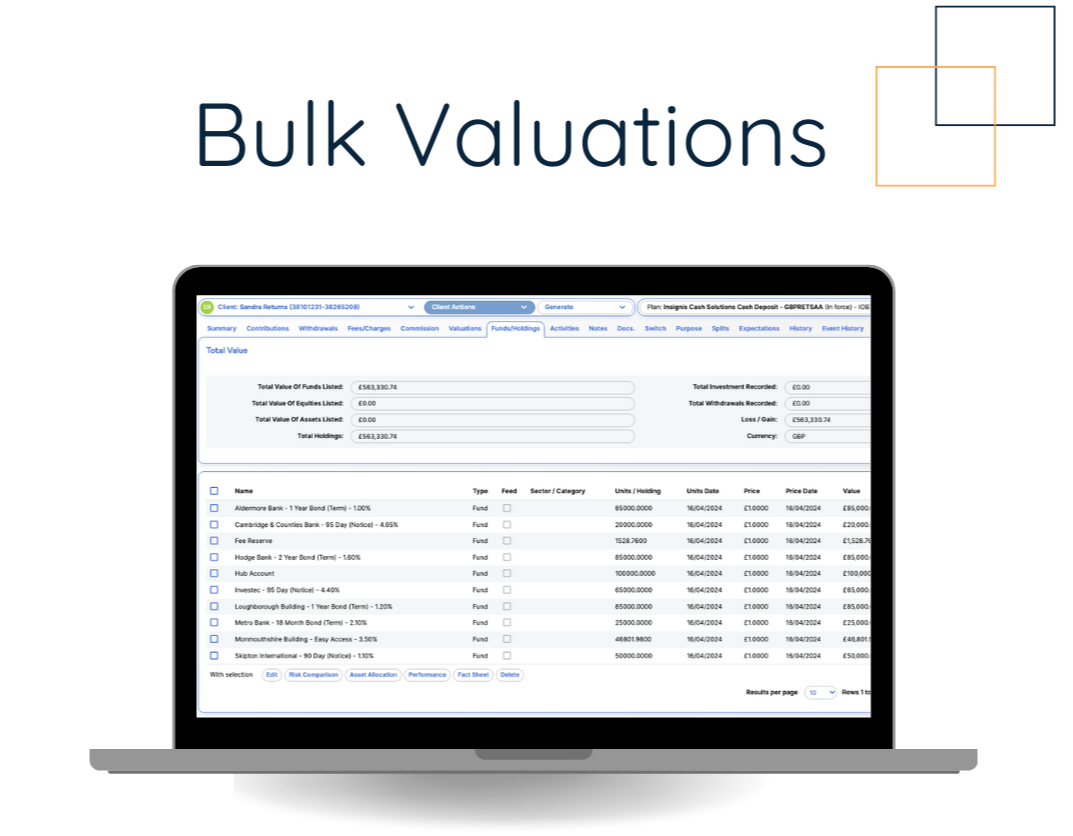 Insignis Cash integrates with intelliflo